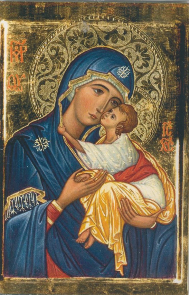 Magneetti: Maria ja Jeesus-ikoni – kristillinenkirjakauppa.fi